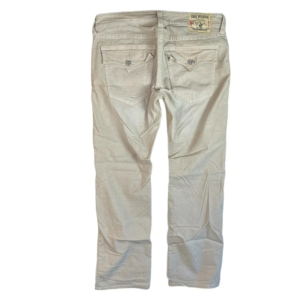 Mj56 Men’s True Religion Designer Ricky Straight Leg … - Gem